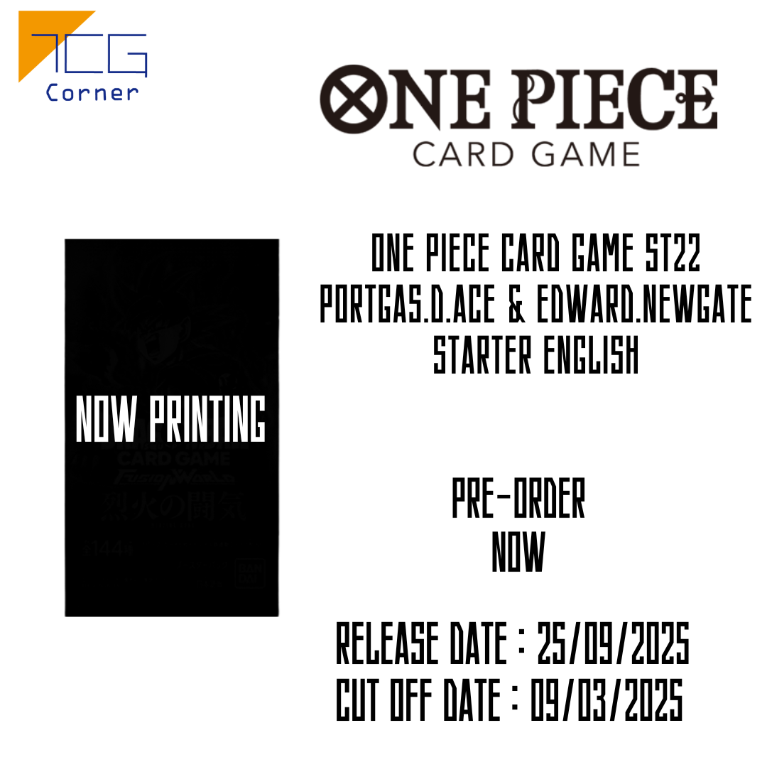One Piece Card Game ST22 Portgas.D.Ace & Edward.Newgate Starter Englis – TCG Corner
