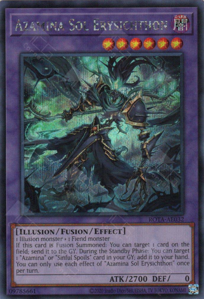 Rota-AE032 Azamina Sol Erysichthon (SER) – TCG Corner