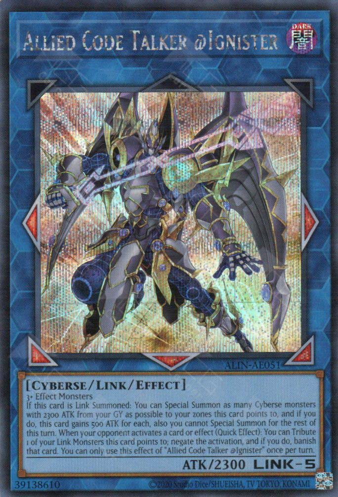 ALIN-AE051 Allied Code Talker @Ignister (SER) – TCG Corner