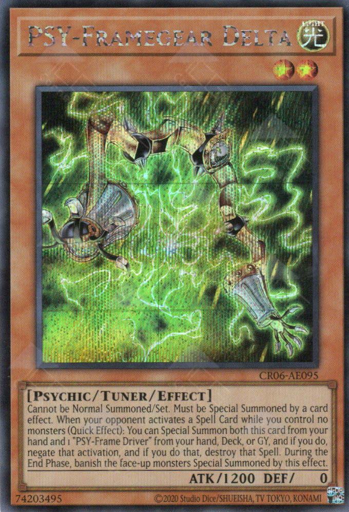CR06-AE095 PSY-Framegear Delta (SER) – TCG Corner