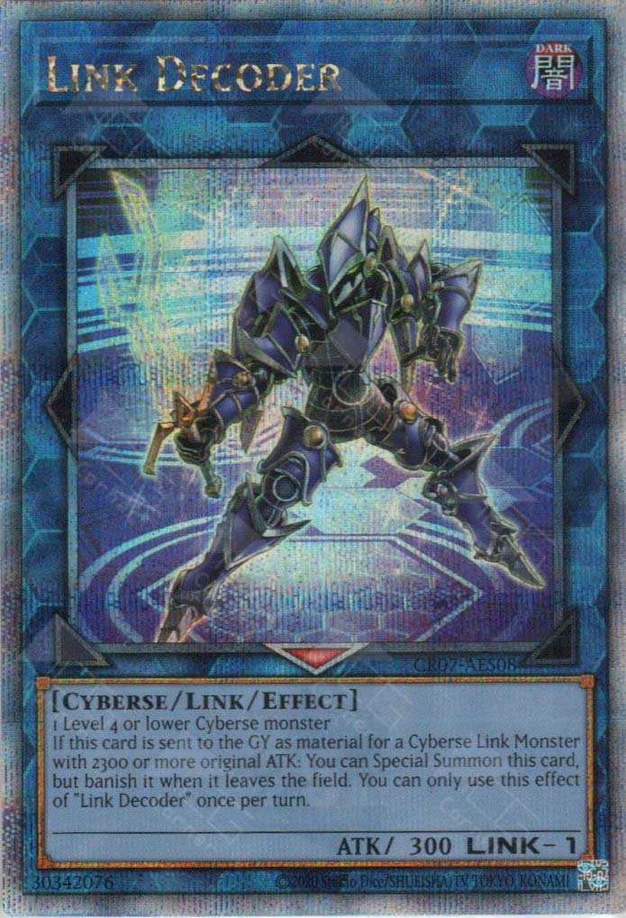 CR07-AES08 Link Decoder (QCSR) – TCG Corner