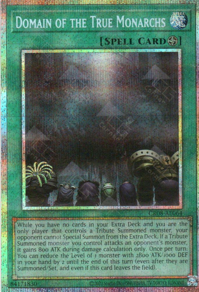 CR08-AE064 Domain of the True Monarchs (PSER) – TCG Corner