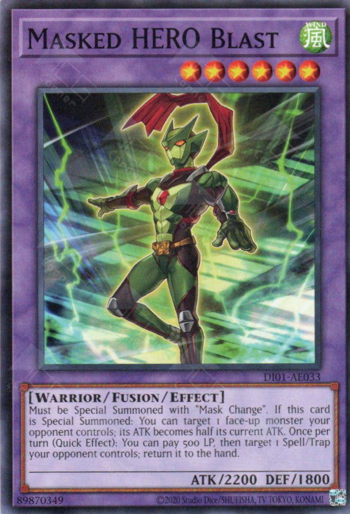 DI01-AE033 Masked HERO Blast (N) – TCG Corner