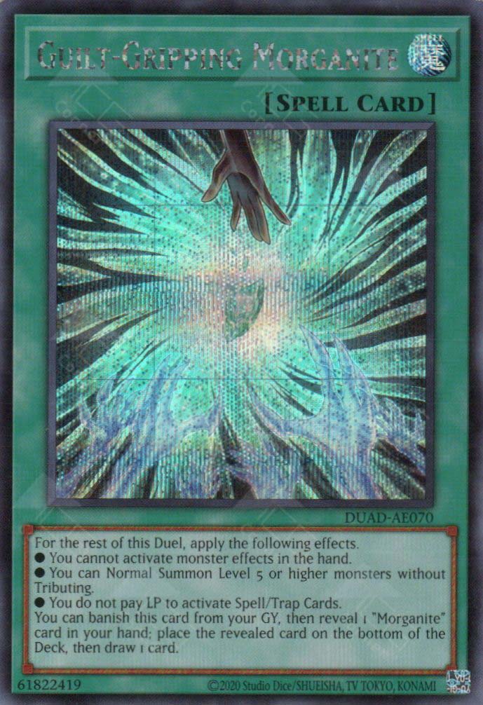 DUAD-AE070 Guilt-Gripping Morganite (SER) – TCG Corner