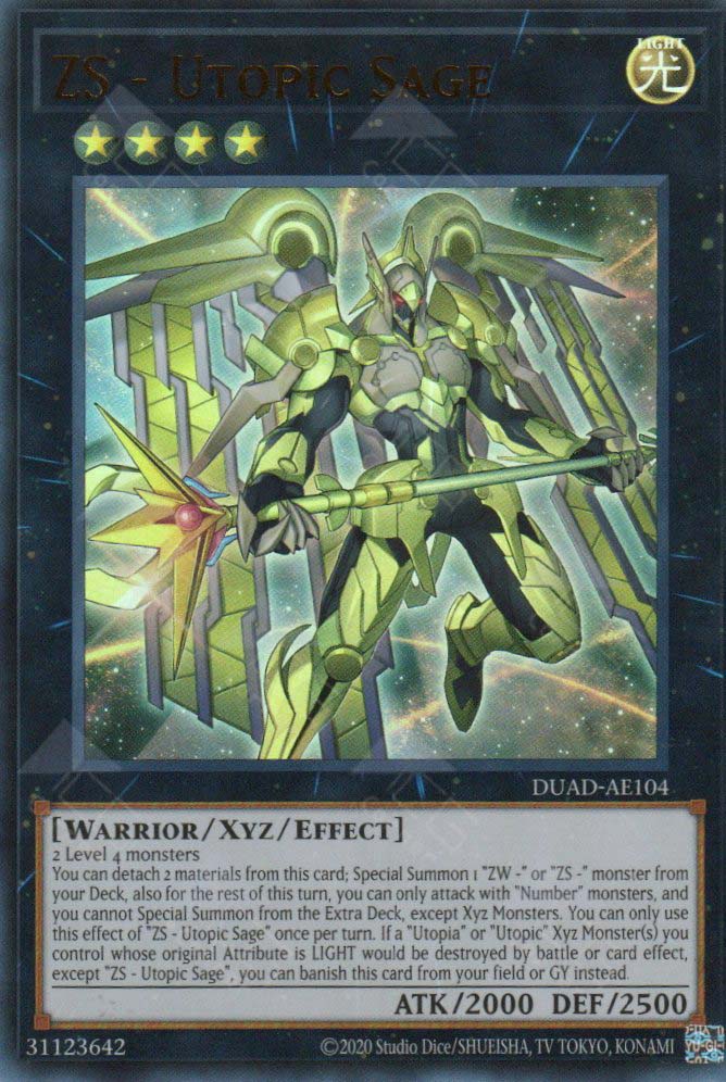 DUAD-AE104 ZS - Utopic Sage (UR) – TCG Corner