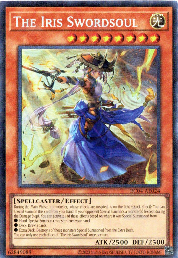 RC04-AE024 The Iris Swordsoul (CR) – TCG Corner