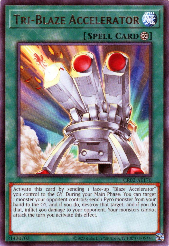CR02-AE170 Tri-Blaze Accelerator (R) – TCG Corner