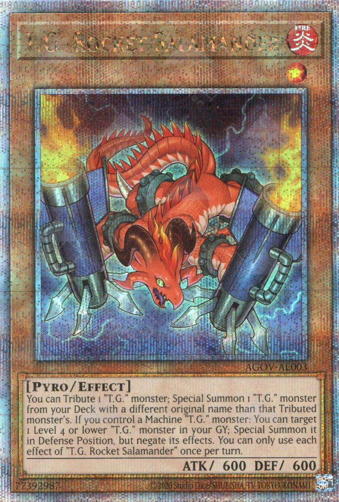 AGOV-AE003 T.G. Rocket Salamander (QCSR) – TCG Corner