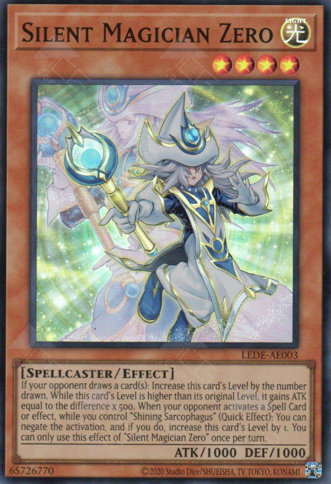 LEDE-AE003 Silent Magician Zero (SR) – TCG Corner