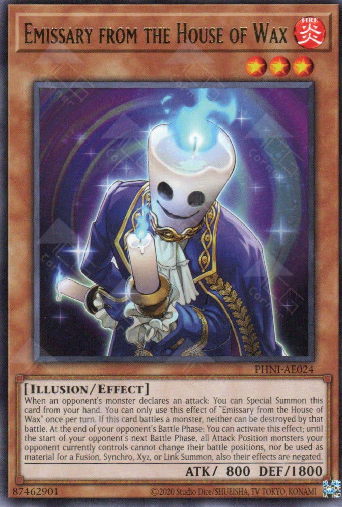 PHNI-AE024 Emissary from the House of Wax (R) – TCG Corner