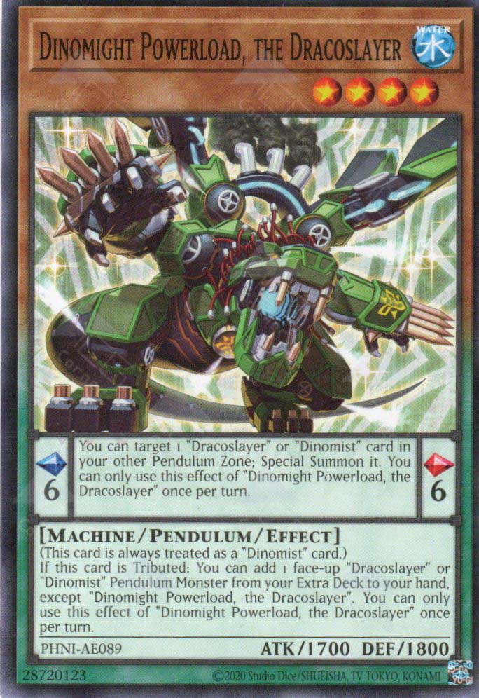 PHNI-AE089 Dinomight Powerload, the Dracoslayer (N) – TCG Corner