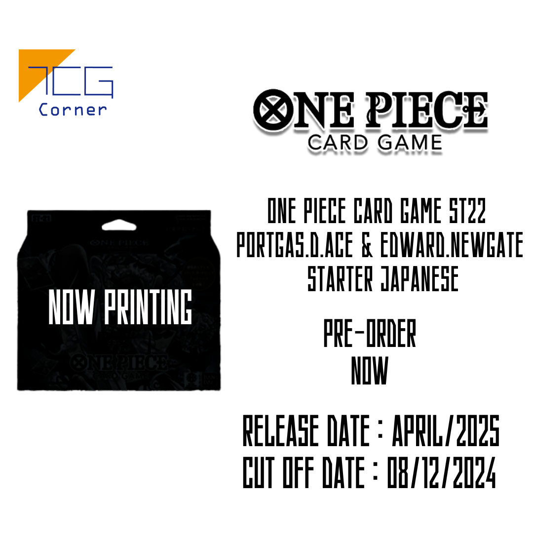 One Piece Card Game ST22 Portgas.D.Ace & Edward.Newgate Starter Japane – TCG Corner