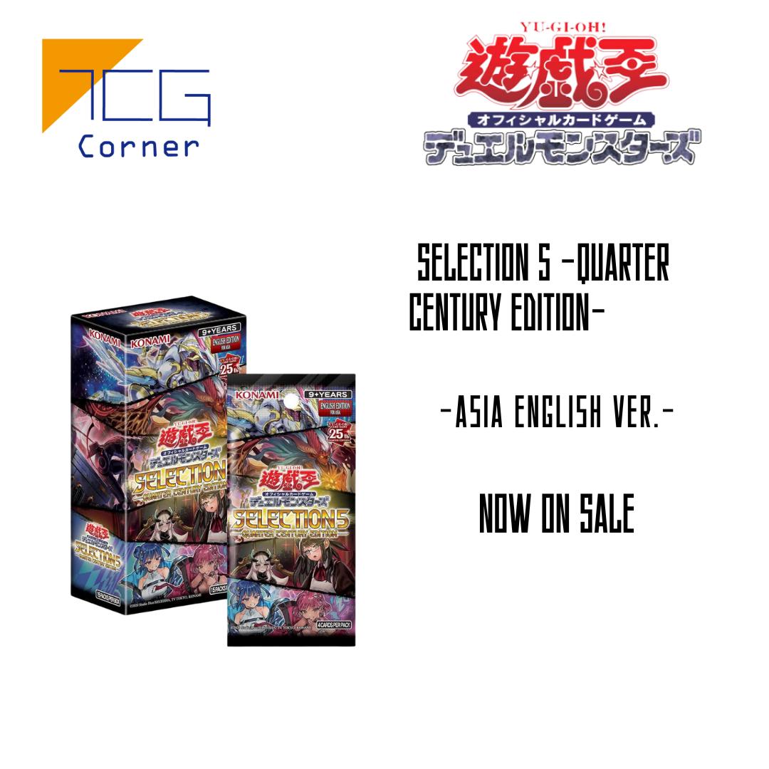 Yu-Gi-Oh! Official Card Game Duel Monsters SELECTION 5 -QUARTER CENTUR – TCG Corner