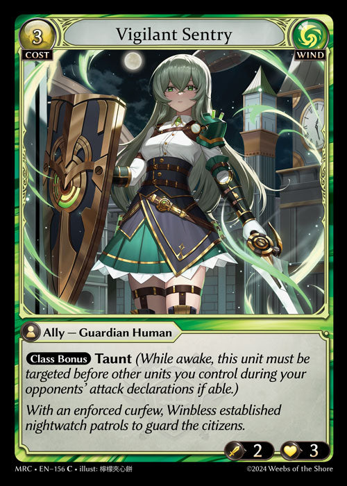 MRC-156 Vigilant Sentry (Common) – TCG Corner