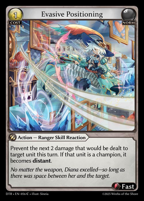 DTR-056 Evasive Positioning (Common) – TCG Corner
