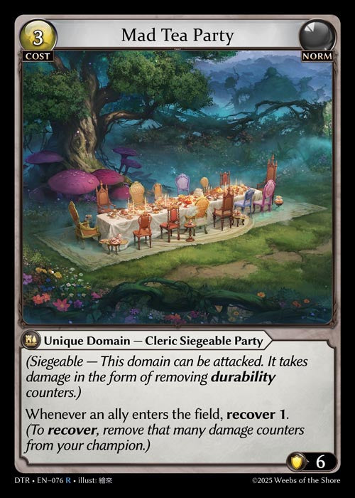 DTR-076 Mad Tea Party (Rare) – TCG Corner