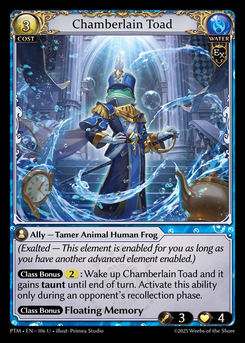 PTM-106 Chamberlain Toad (Uncommon) – TCG Corner