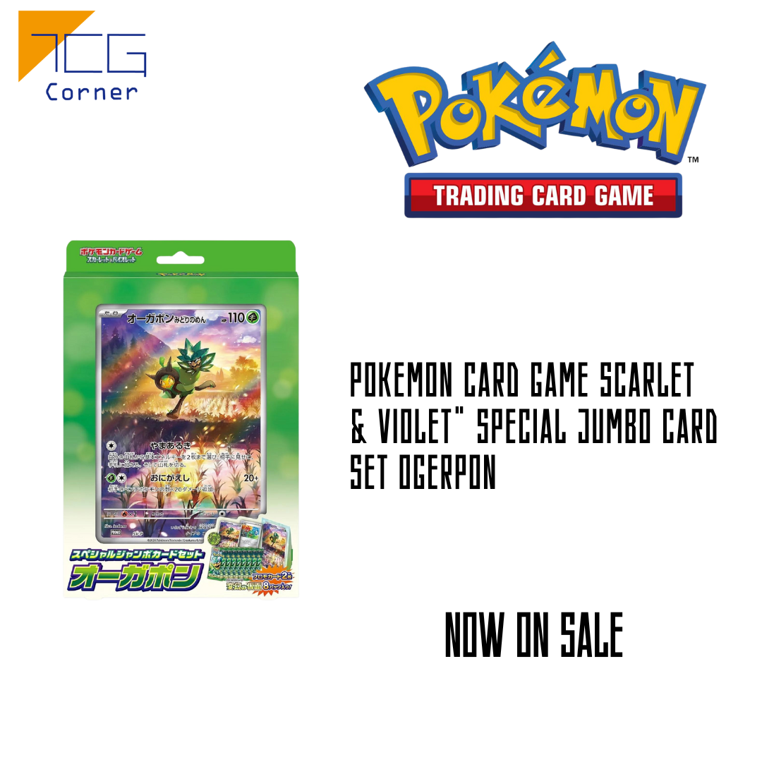 Pokemon Card Game Scarlet & Violet" Special Jumbo Card Set Ogerpon ...