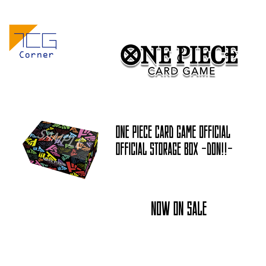 One Piece Card Game Official Storage Box -Don!!- – TCG Corner