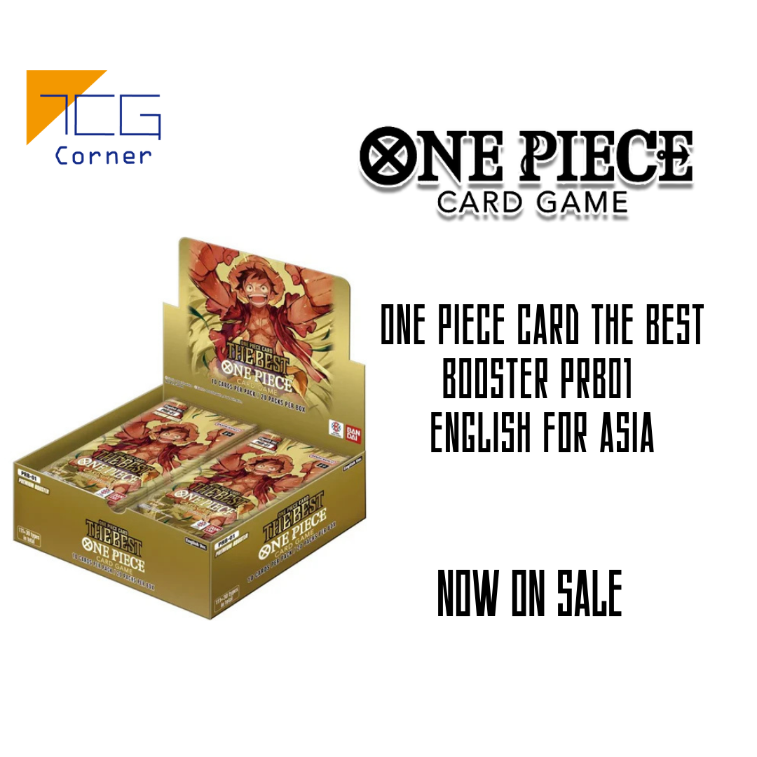 One Piece Card The Best Booster PRB01 English For Asia – TCG Corner