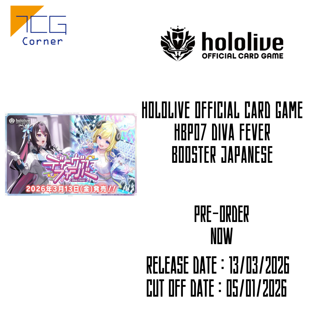 Hololive Official Card Game hBP07 Diva Fever Booster Japanese Pre-Orde ...