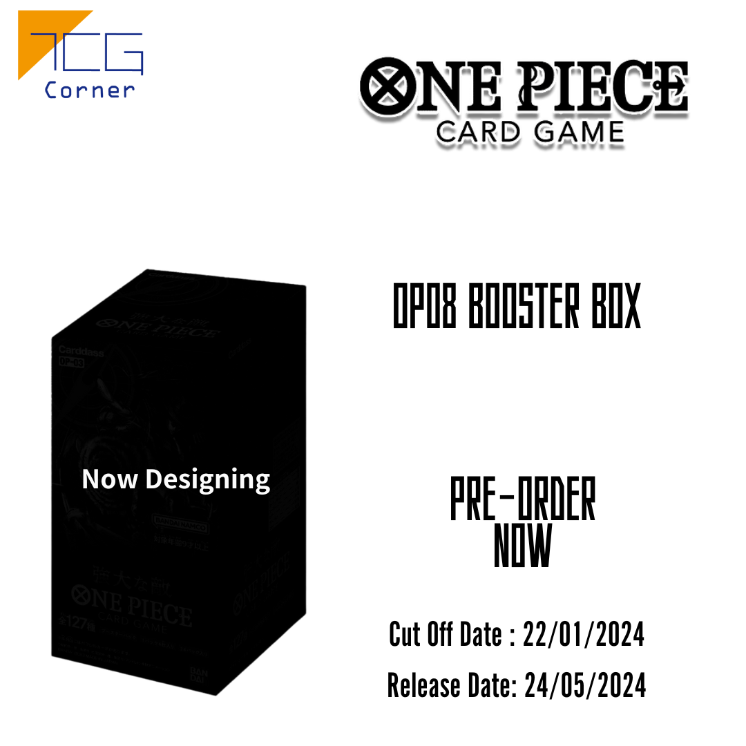 One Piece Card Game OP08.- Booster Box Japanese Ver. Sealed Box Pre-Or ...