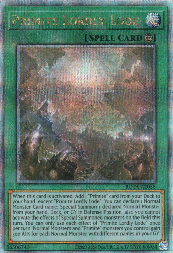 Rota-AE058 Primite Lordly Lode (QCSR) – TCG Corner
