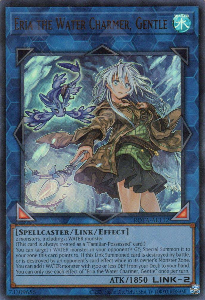 Rota-AE112 Eria the Water Charmer, Gentle (UR) – TCG Corner
