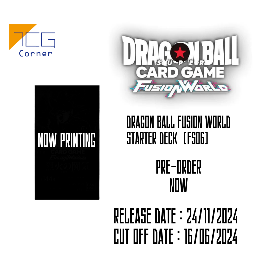 Dragon Ball Fusion World Starter Deck -SON GOKU- FS06 Japanese Pre-Ord ...