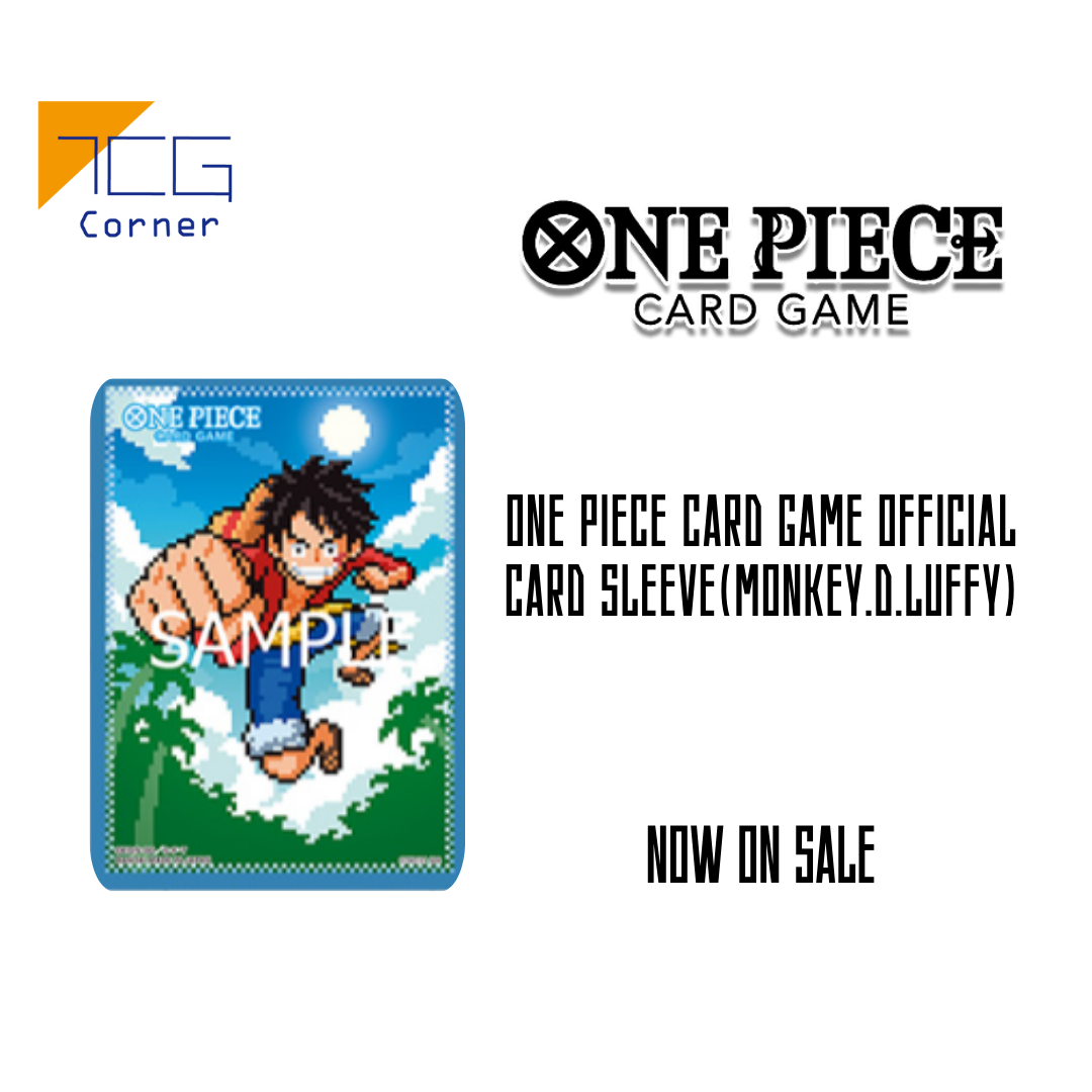 One Piece Card Game Official Card Sleeve(Monkey.D.Luffy) – TCG Corner