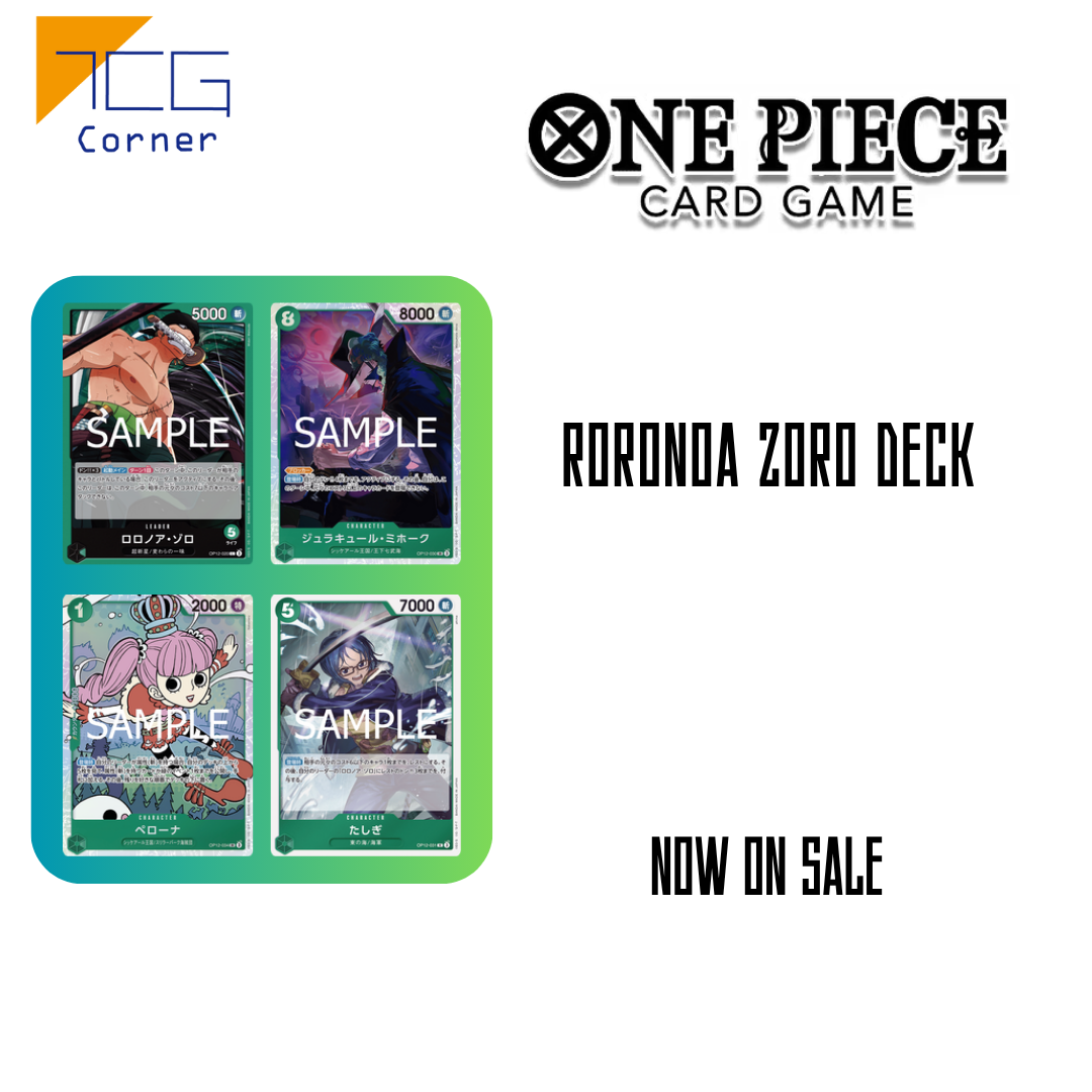 One Piece Card Game Roronoa Zoro Deck (Japanese) – TCG Corner