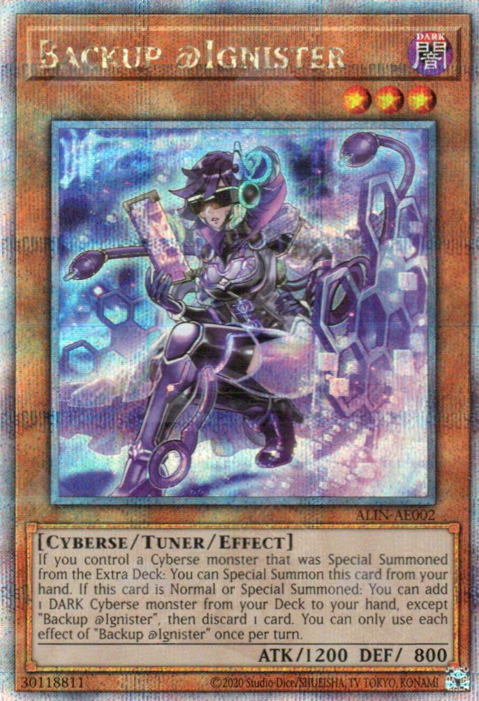 ALIN-AE002 Backup @Ignister (QCSR) – TCG Corner