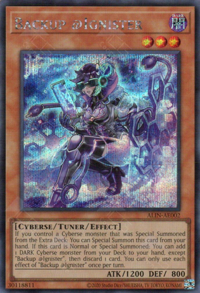 ALIN-AE002 Backup @Ignister (SER) – TCG Corner