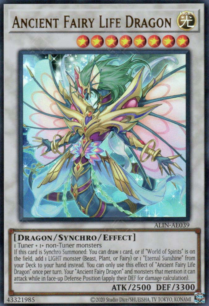 ALIN-AE039 Ancient Fairy Life Dragon (UR) – TCG Corner