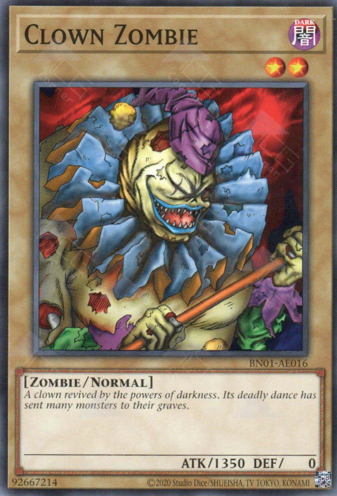 BN01-AE016 Clown Zombie (N) – TCG Corner