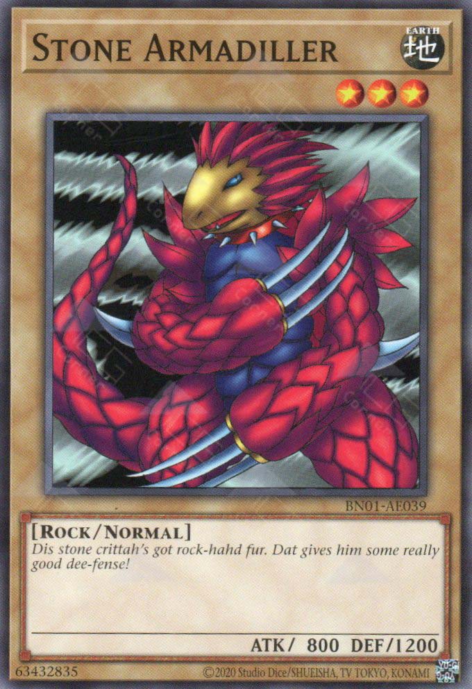 BN01-AE039 Stone Armadiller (N) – TCG Corner