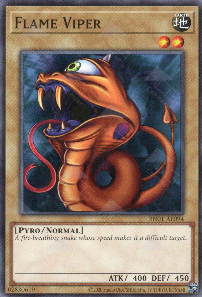BN01-AE094 Flame Viper (N) – TCG Corner