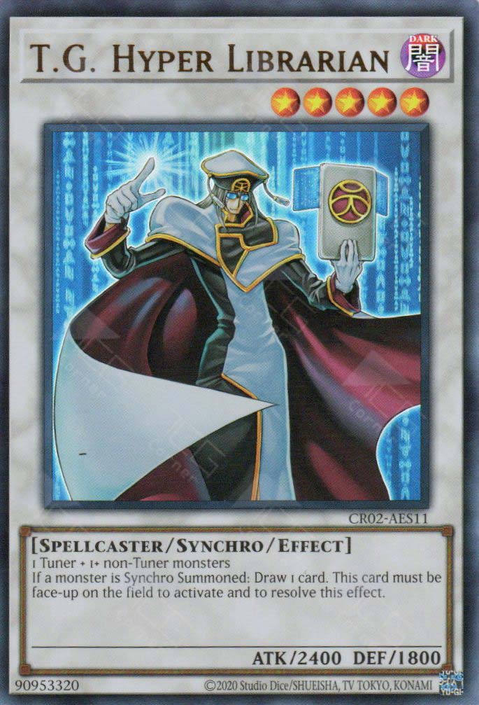 CR02-AES11 T.G. Hyper Librarian (UR) – TCG Corner