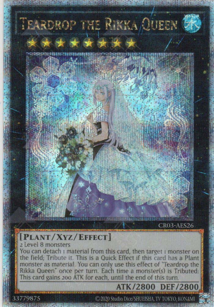 CR03-AES26 Teardrop the Rikka Queen (QCSR) – TCG Corner
