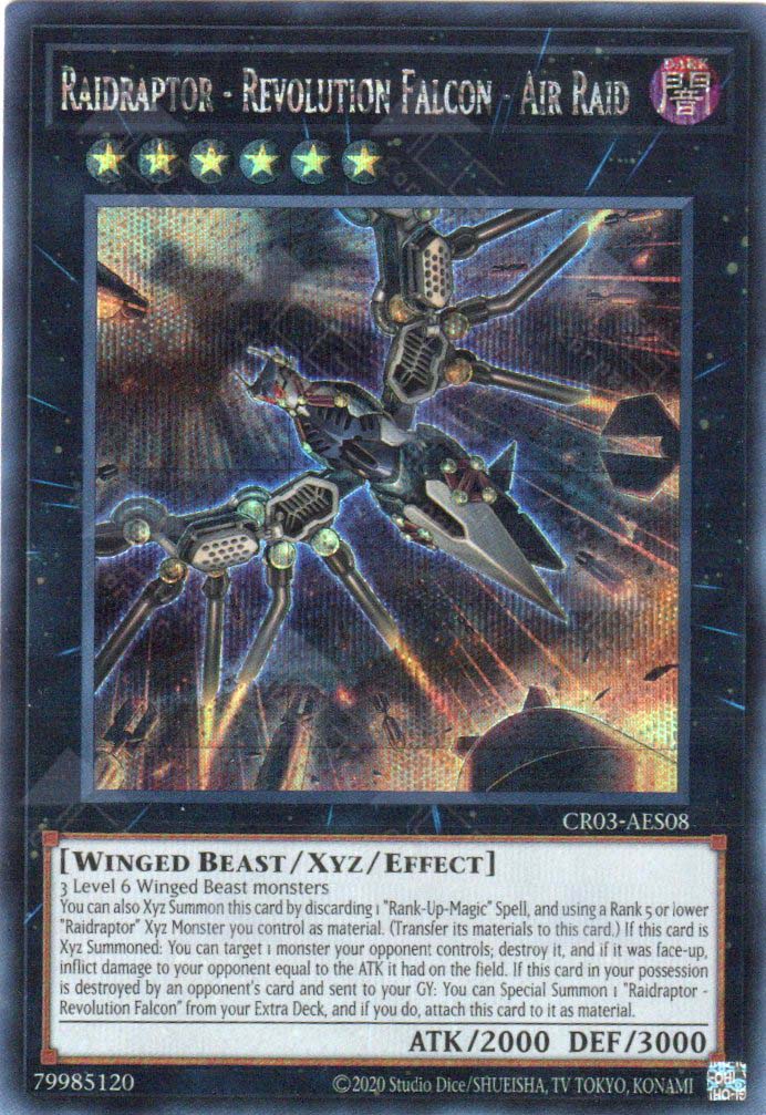 CR03-AES08 Raidraptor - Revolution Falcon - Air Raid (SER) – TCG Corner