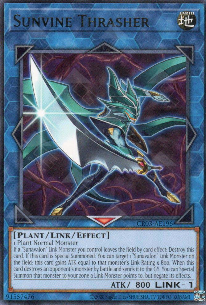 CR03-AE196 Sunvine Thrasher (R) – TCG Corner