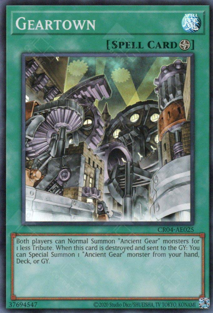CR04-AE025 Geartown (SR) – TCG Corner