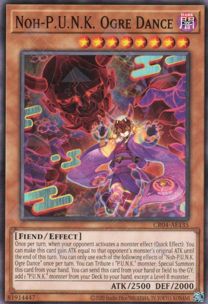 CR04-AE135 Noh-P.U.N.K. Ogre Dance (N) – TCG Corner