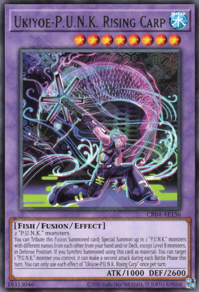 CR04-AE136 Ukiyoe-P.U.N.K. Rising Carp (R) – TCG Corner