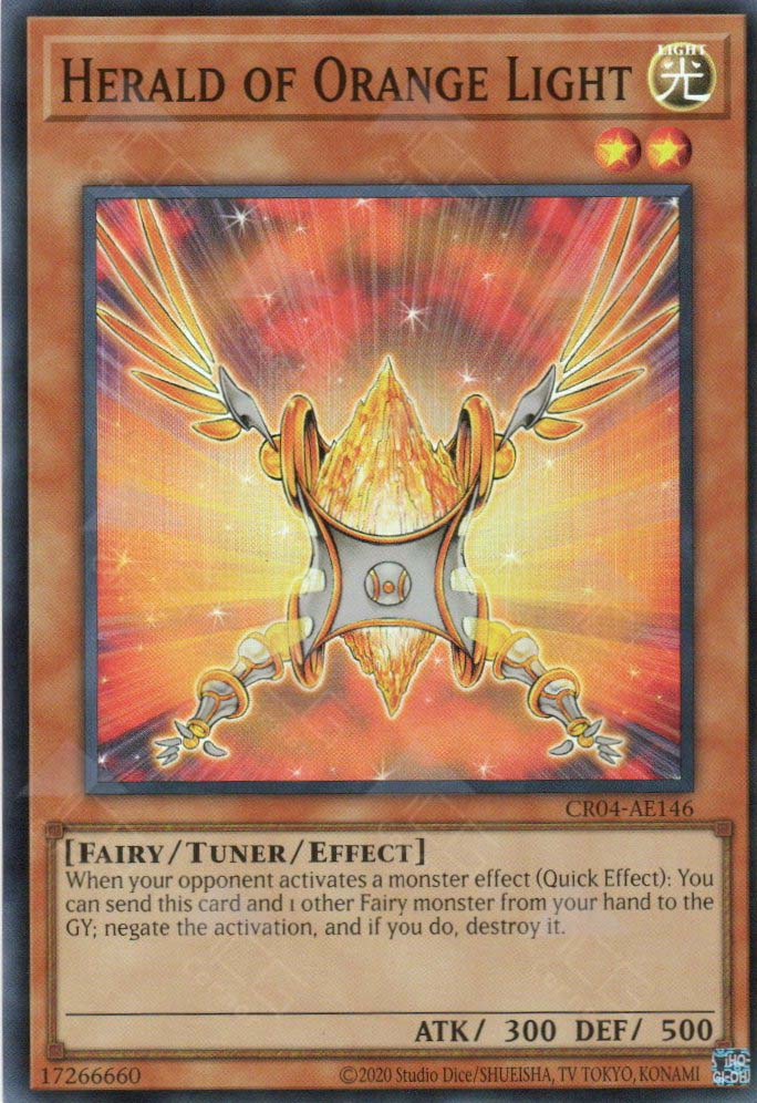 CR04-AE146 Herald of Orange Light (SR) – TCG Corner