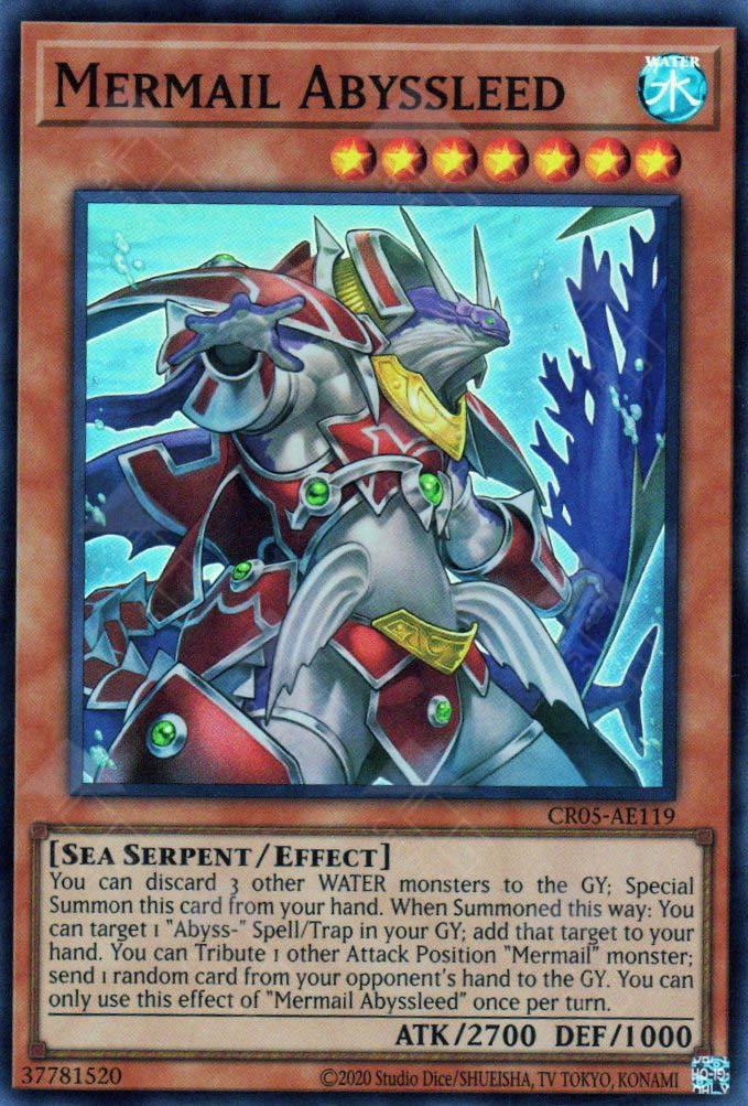 CR05-AE119 Mermail Abyssleed (SR) – TCG Corner