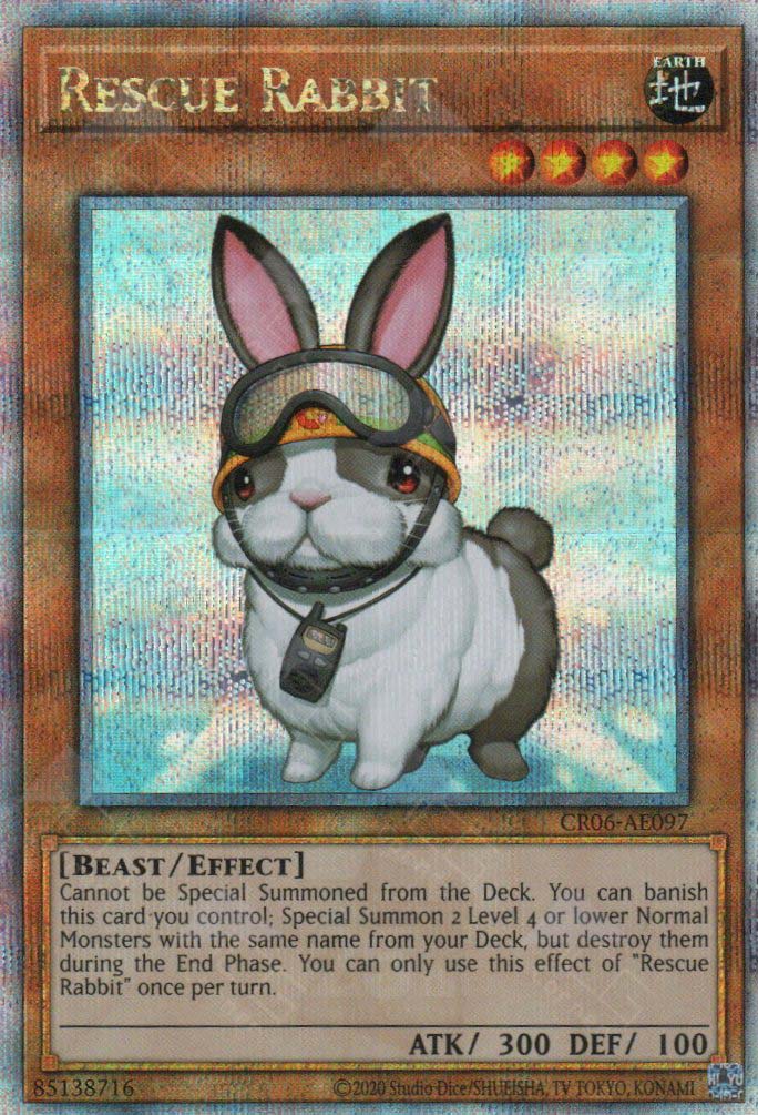 CR06-AE097 Rescue Rabbit (QCSR) – TCG Corner