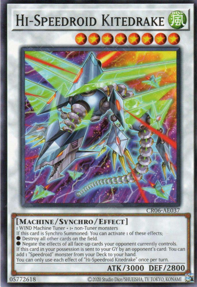 CR06-AE037 Hi-Speedroid Kitedrake (N) – TCG Corner