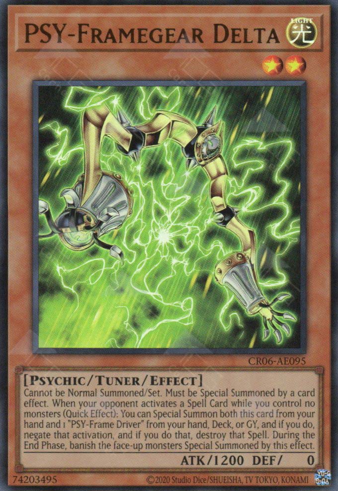 CR06-AE095 PSY-Framegear Delta (UR) – TCG Corner