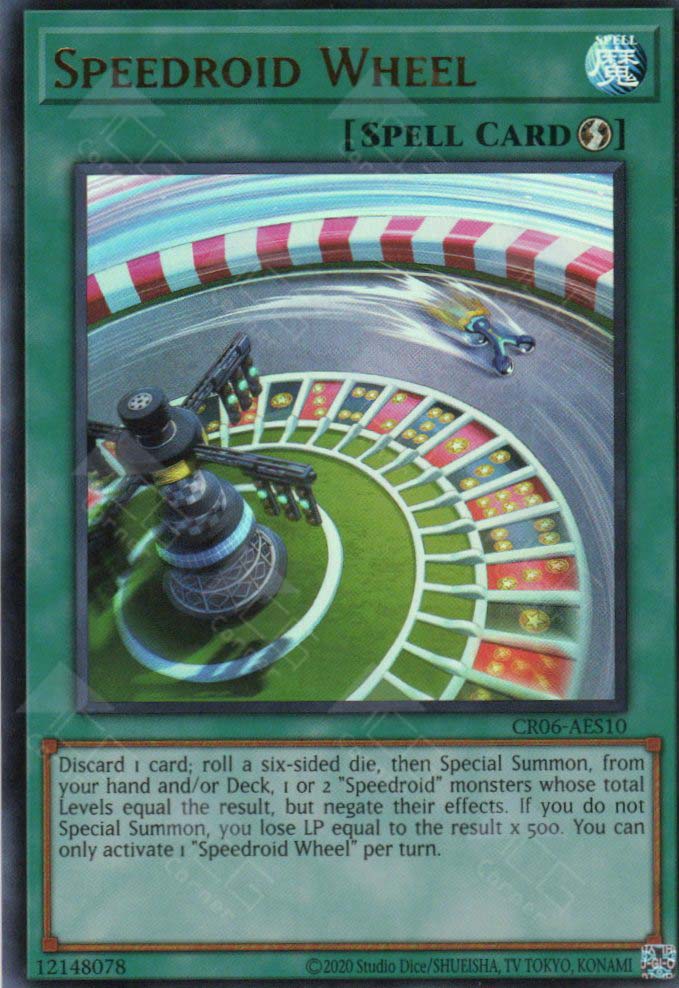 CR06-AES10 Speedroid Wheel (UR) – TCG Corner